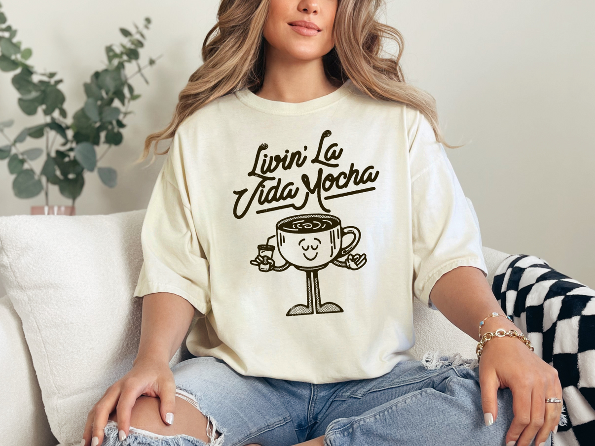 Livin' La Vida Mocha (Brown) – Pretty In Pink Transfers