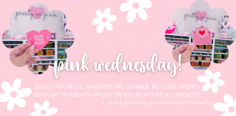 Screen Print Transfers – Pretty In Pink Transfers