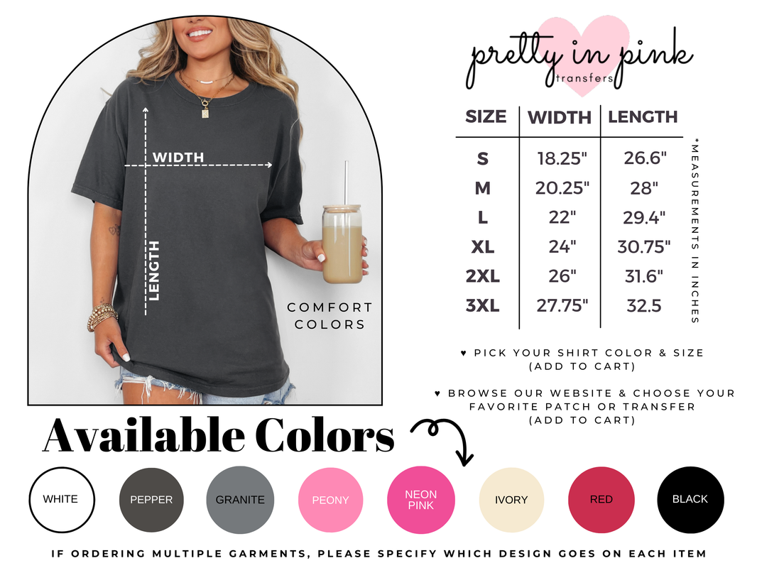 Screen Print Transfers – Pretty In Pink Transfers