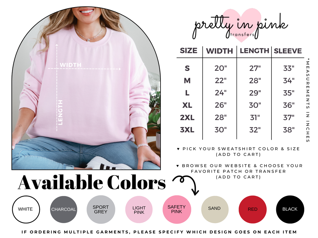 Screen Print Transfers – Pretty In Pink Transfers